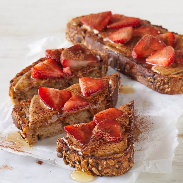 Strawberry Toast 4 Ways | California Strawberry Commission