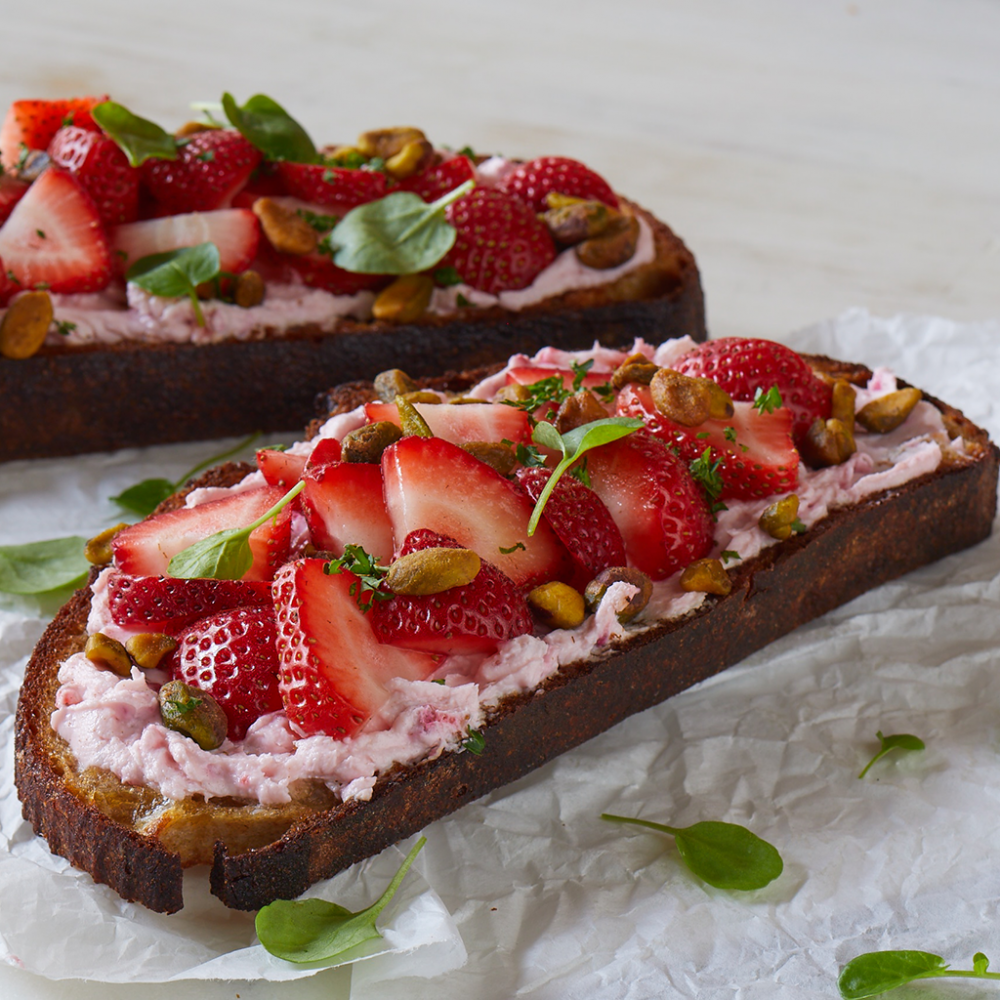 Strawberry Toast 4 Ways | California Strawberry Commission