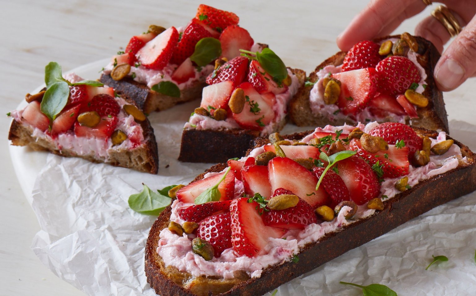 Strawberry Toast 2 - California Strawberry Commission