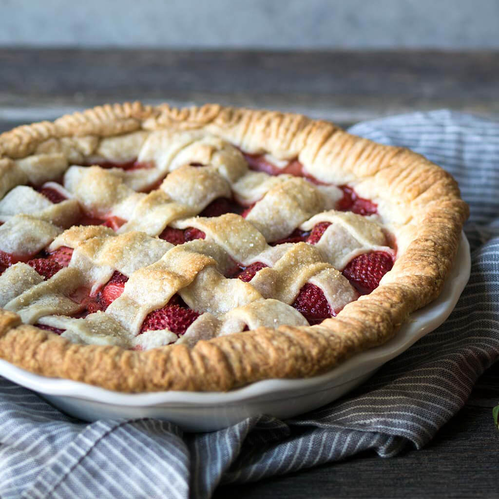 Savory-Simple-Recipe-Strawberry-Pie w1 - California Strawberry Commission