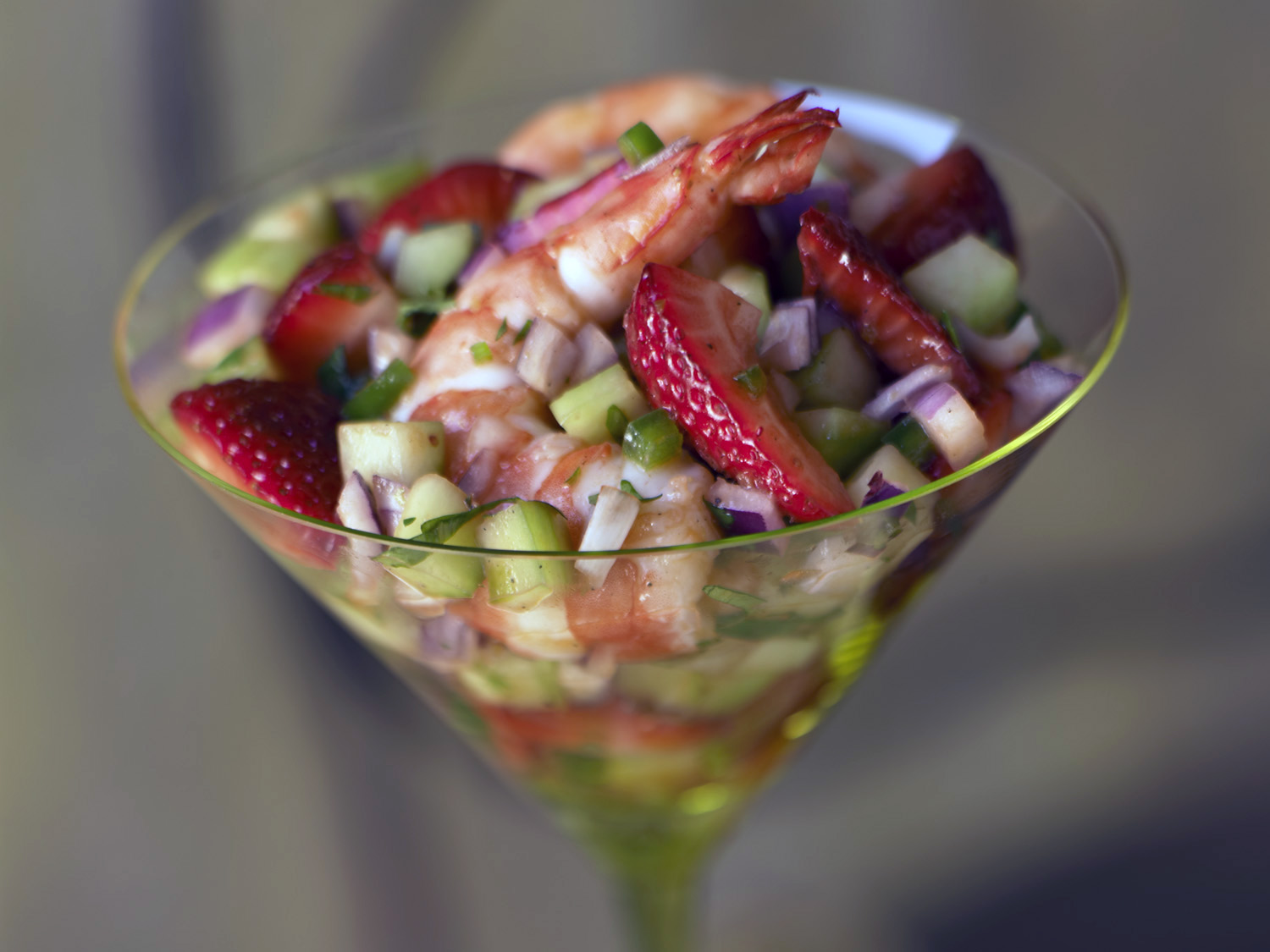 Strawberry Shrimp Ceviche - California Strawberry Commission