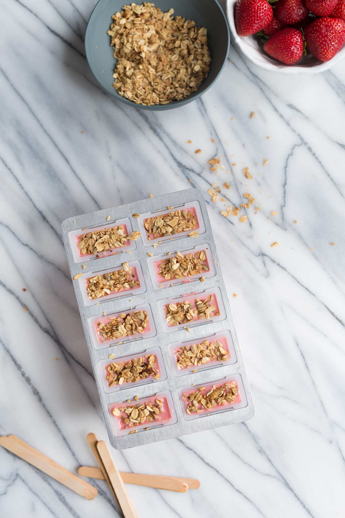 Savory-Simple-Recipe-Strawberry-Granola-Yogurt-Pops-21 - California ...
