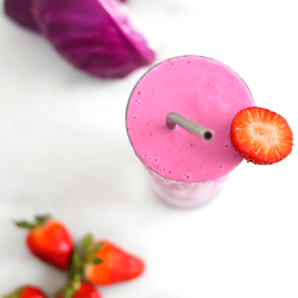 Strawberry Cabbage Smoothie - California Strawberry Commission