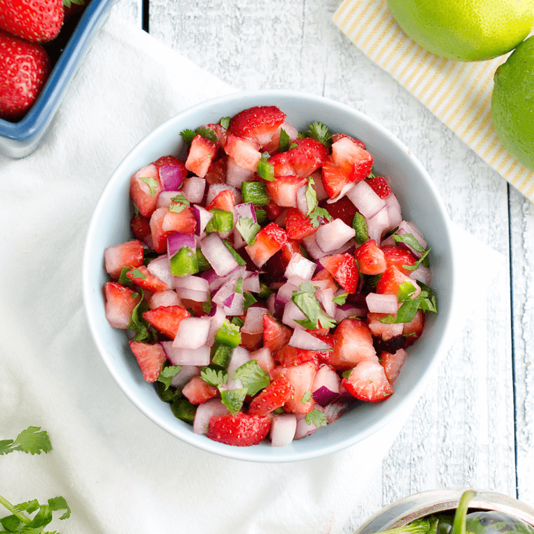 Spicy Strawberry Salsa - California Strawberry Commission