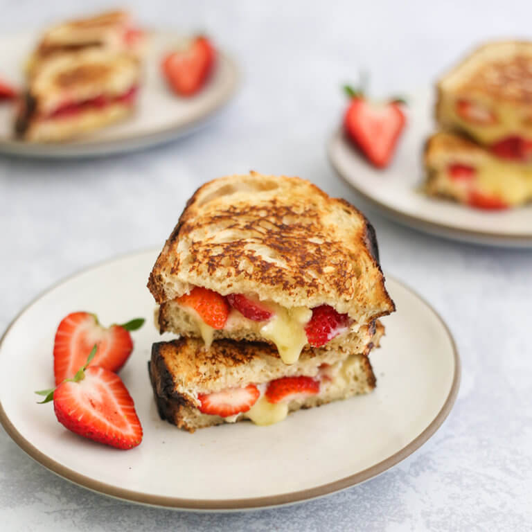 Strawberry Grilled Cheese - California Strawberry Commission