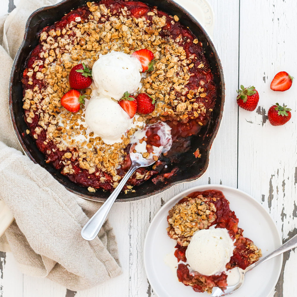 Strawberry Crisp | California Strawberries