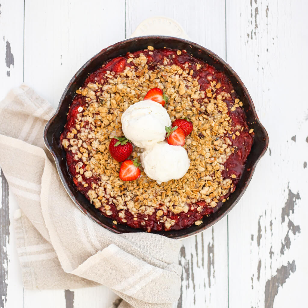 Strawberry Crisp | California Strawberries