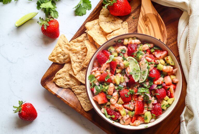 Strawberry Shrimp Ceviche | California Strawberry Commission