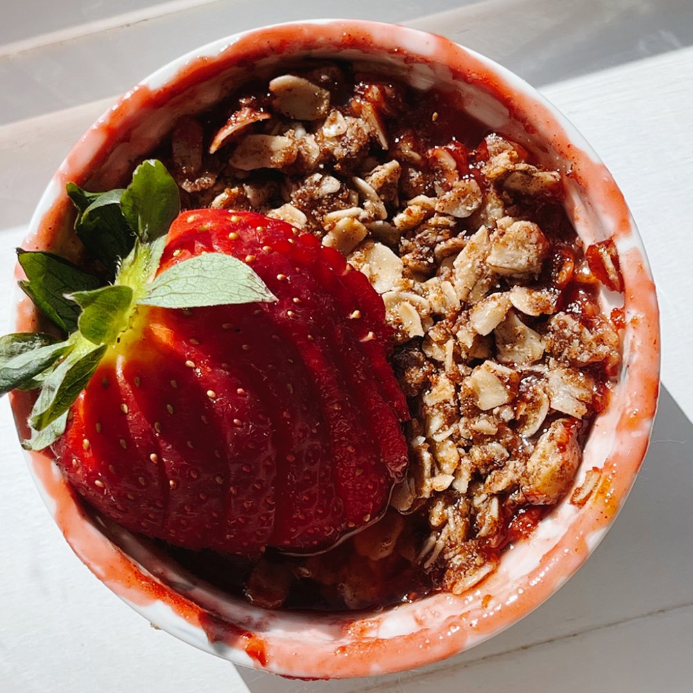 Strawberry Crisp (GF + V) - California Strawberry Commission