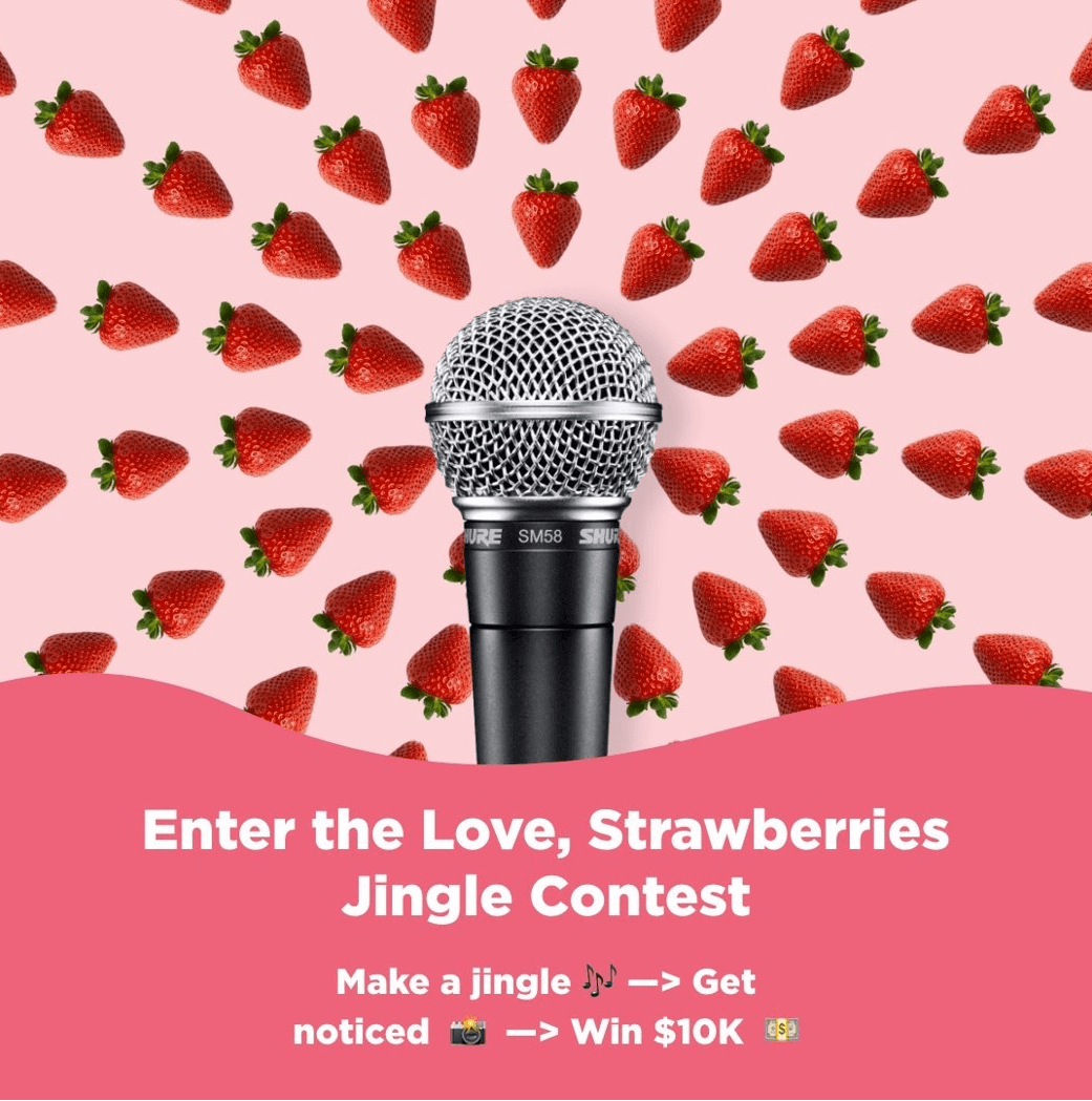 Strawberries Jingle Contest | Strawberries Contest | California ...