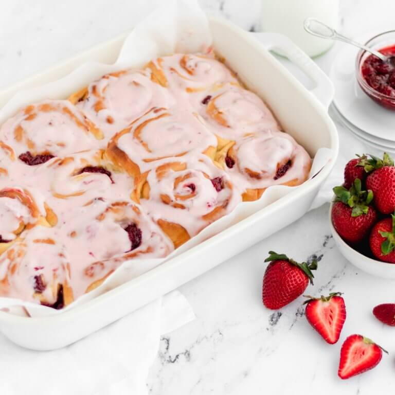 Strawberry Rolls - California Strawberry Commission