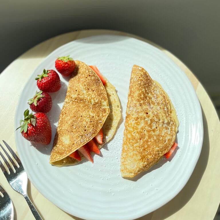 Strawberry Crepes - California Strawberry Commission